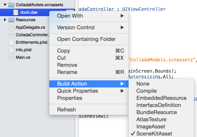 Load a Collada File in Scene Kit – mikebluestein.com